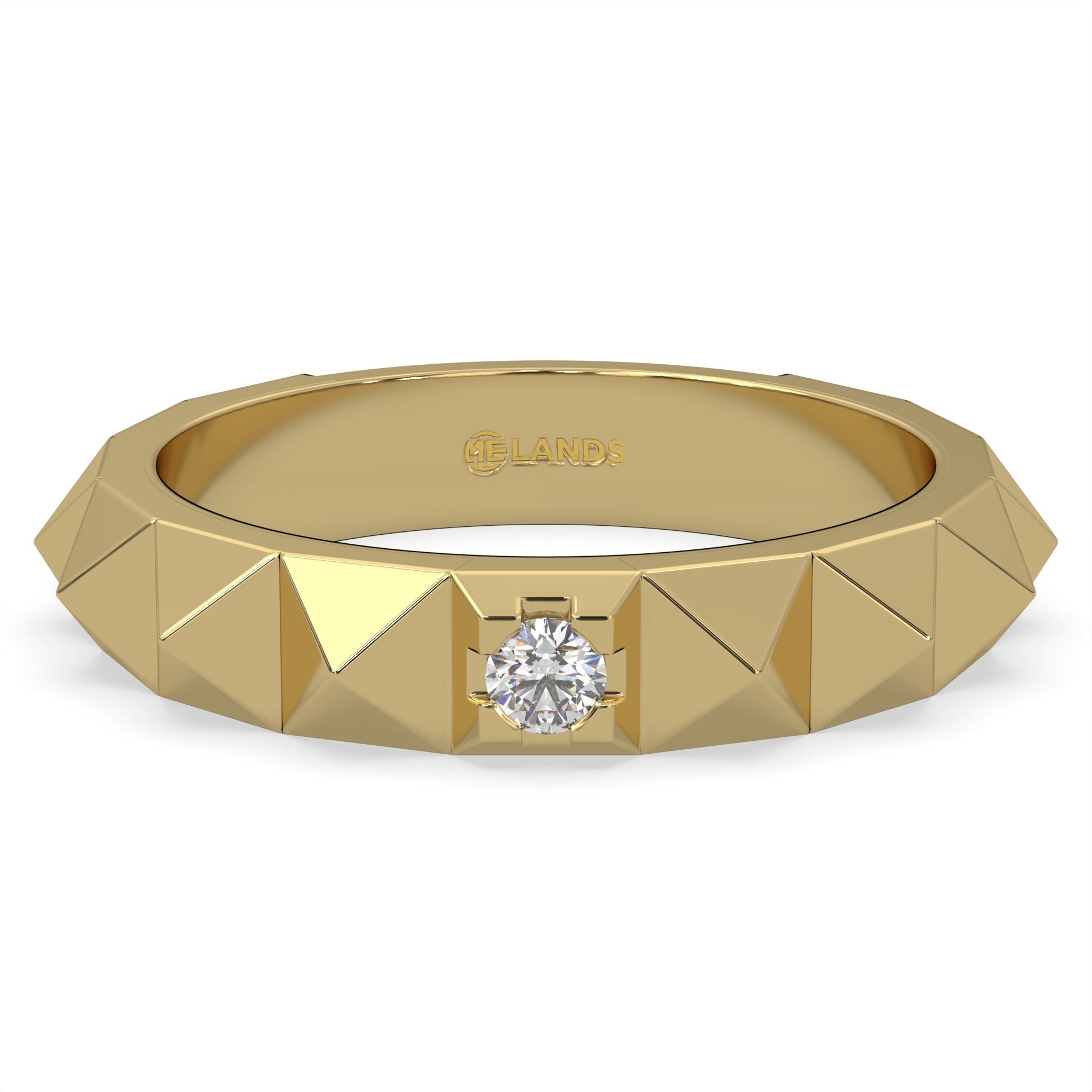 Earth Ring Origin | Ekati Natural Diamond Rings Modern Electrum™