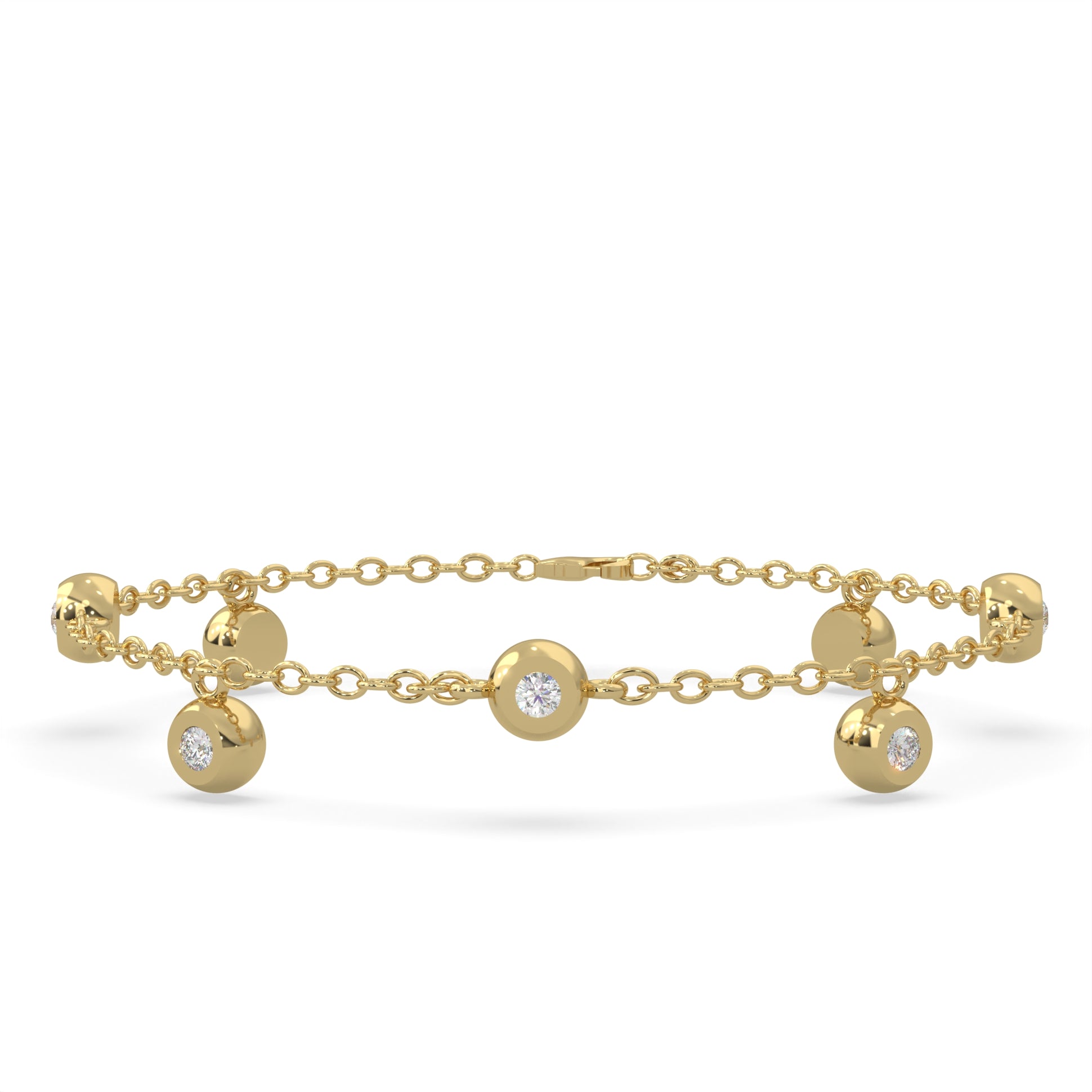 Spirit Bracelet Summit Fluorescent Diamond Bracelet Modern Electrum™